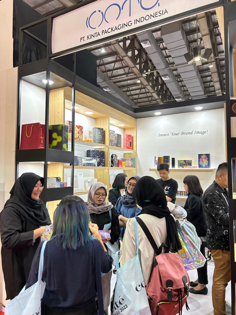 PT Kinta Packaging Indonesia exhibit at Cosmobeaute Indonesia in ...